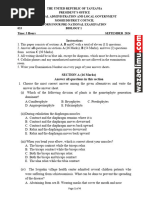 2024 Ns Grade 9 Test Term 1 - Copy - Copy | PDF | Muscle | Foods