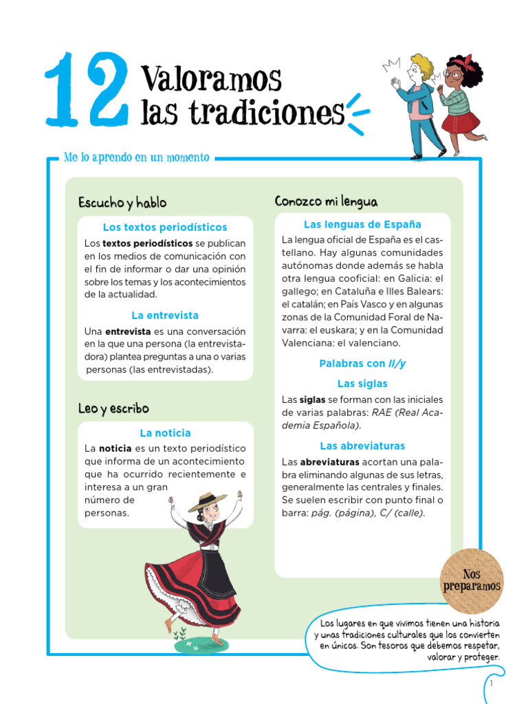 Valoramos Las Tradiciones: Escucho y Hablo Escucho y Hablo Conozco Mi ...
