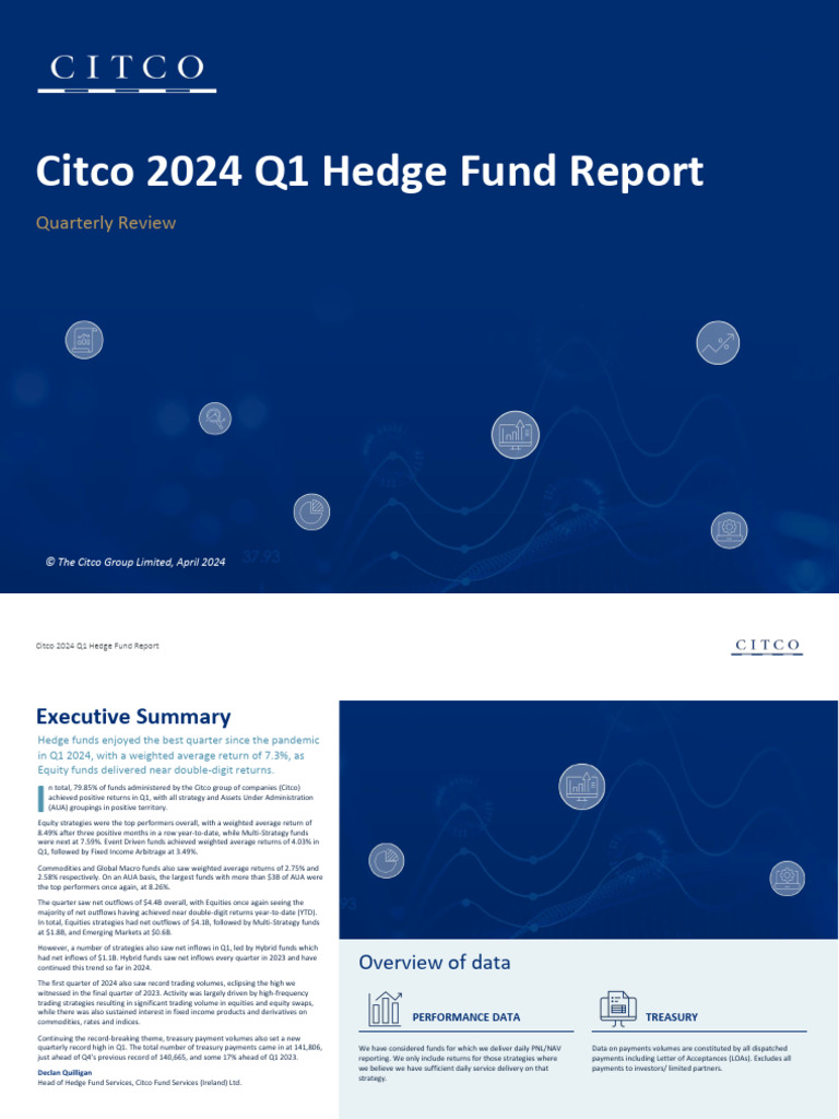 2024 Q1 Hedge Fund Report | PDF | Hedge Fund | Hedge (Finance)