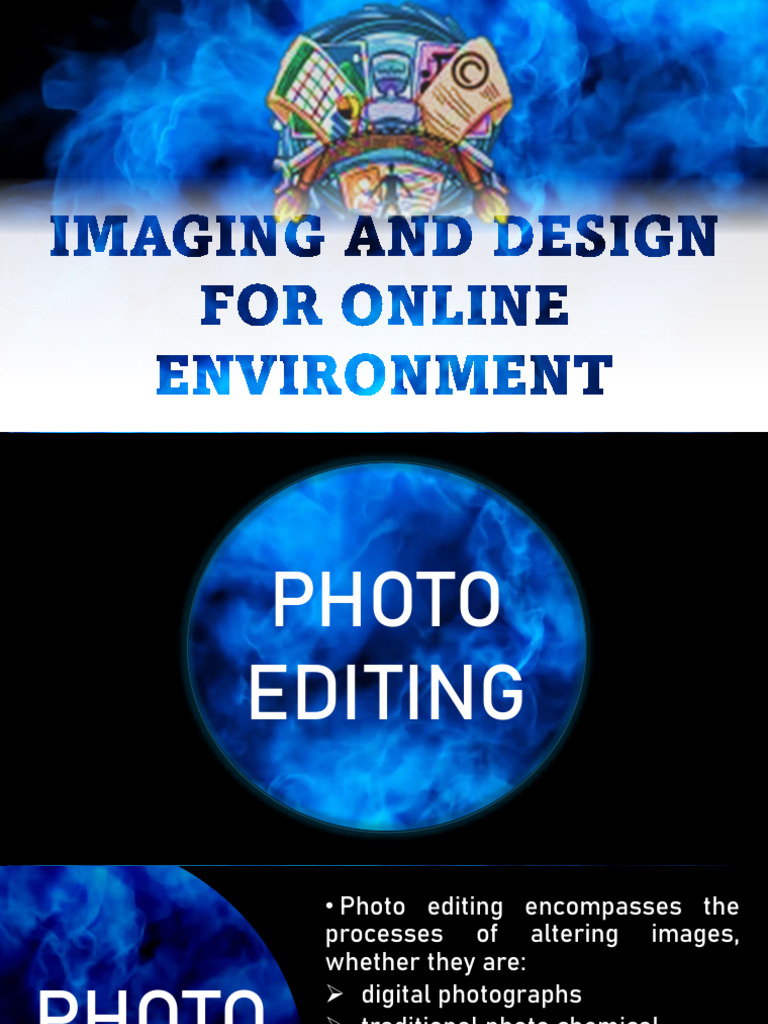 Imaging and Design for Online Environment | PDF | Image Editing | 3 D ...