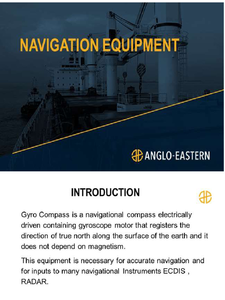 Gyro Compass | PDF
