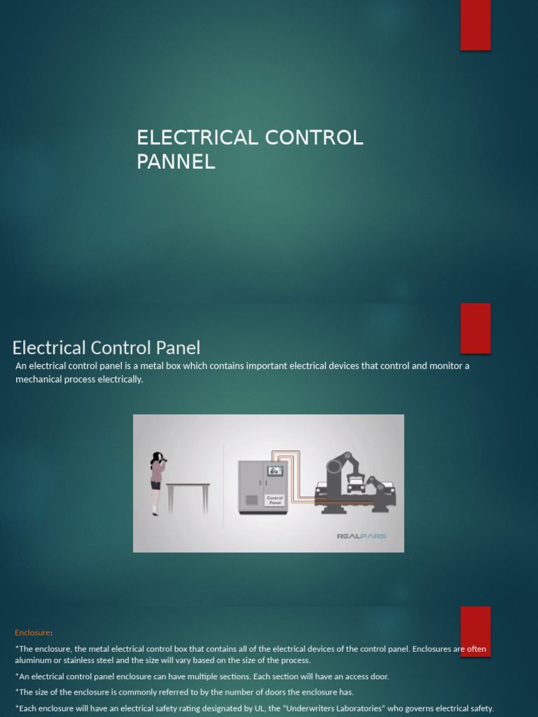 Electrical Control Panel | PDF | Programmable Logic Controller | Relay