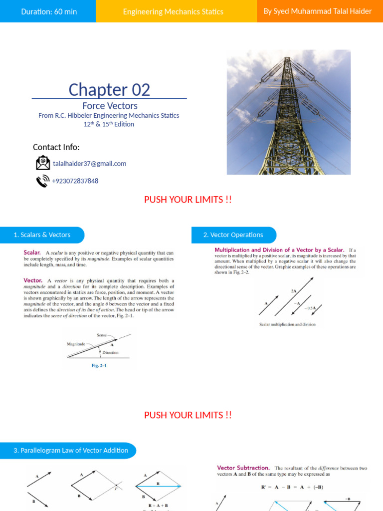 Statics Chap 02 | PDF | Euclidean Vector | Mechanics