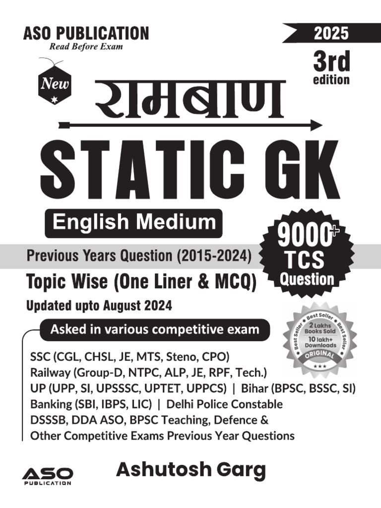 Static GK in English @shakti Academy | PDF | Indus River | Topography