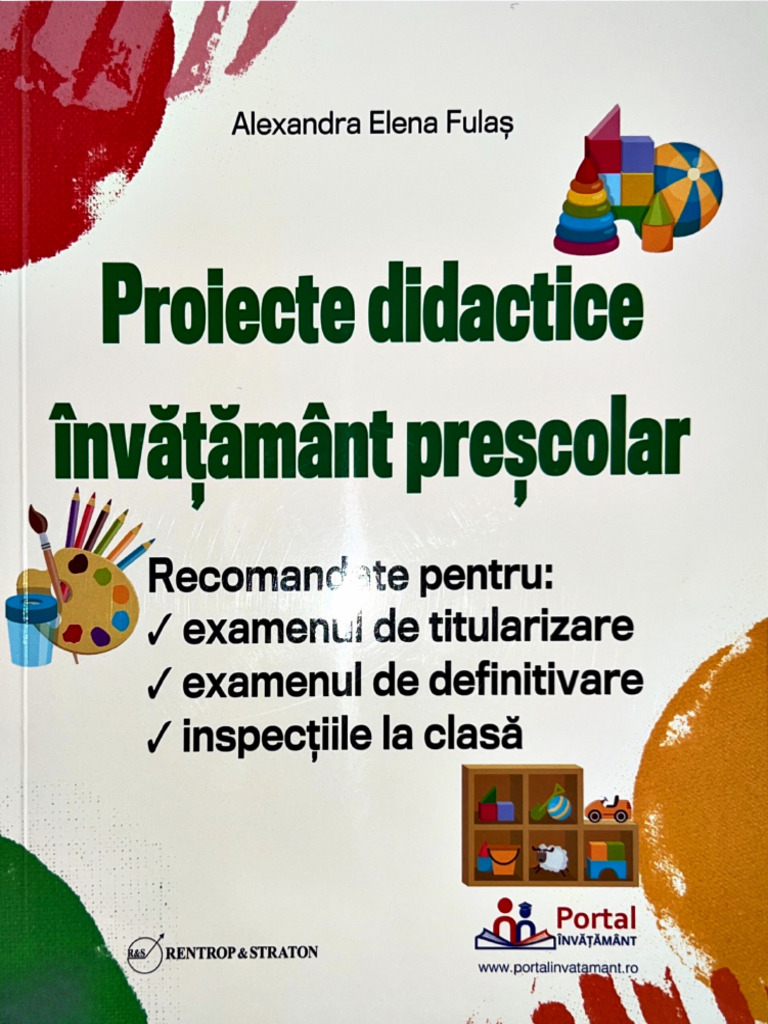 Proiecte Didactice Invatamant Prescolar | PDF