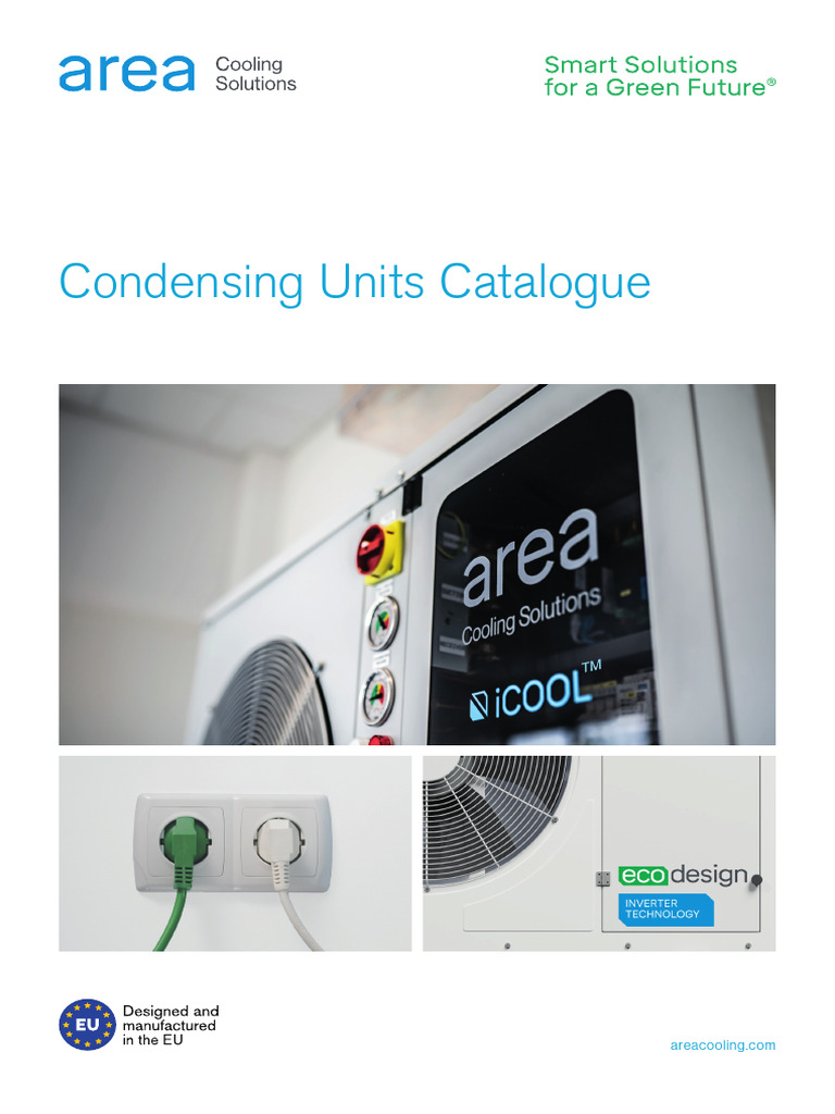 Condensing Units Catalog Area en | PDF | Power Inverter | Refrigeration