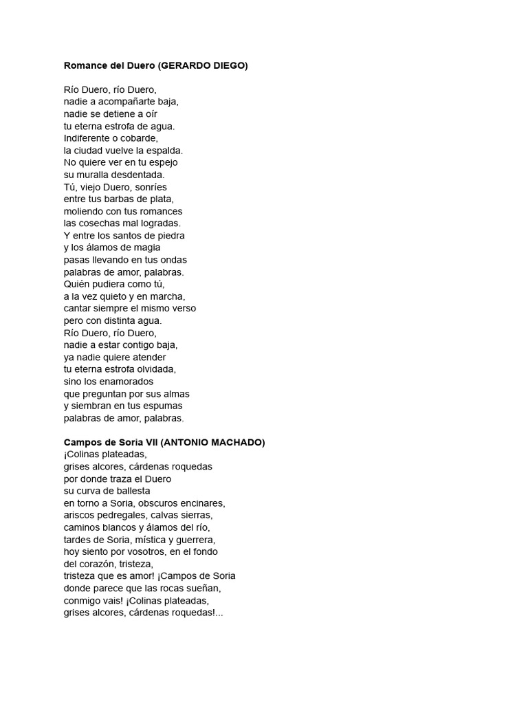 Gerardo Diego | PDF | Poesía