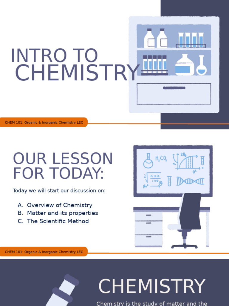 Chapter 1. Intro to Chemistry | PDF | Chemistry | Chemical Substances