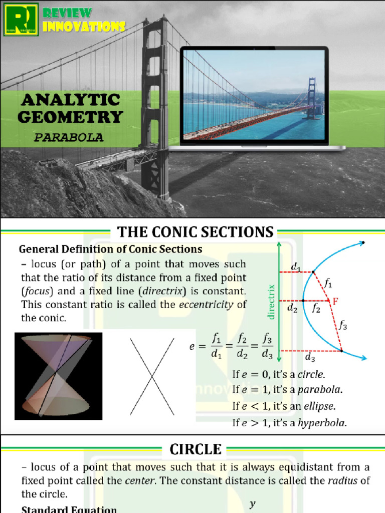 Analytic Geom Set 2 | PDF