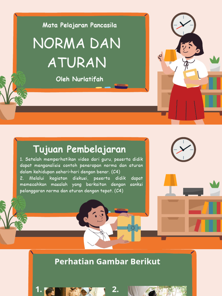 Materi Norma Dan Aturan | PDF | Karier & Perkembangan