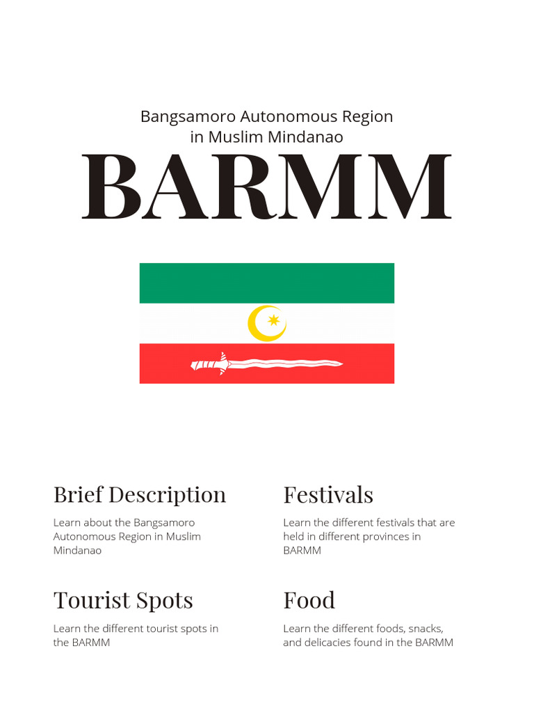 BARMM Sir Nico Print | PDF | Cuisine | Foods