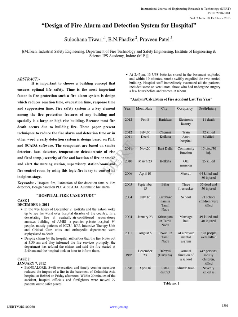IJERT_Design_of_Fire_Alarm_and_Detection (1) | PDF | Programmable Logic ... IJERT_Design_of_Fire_Alarm_and_Detection (1) | PDF | Programmable Logic ...