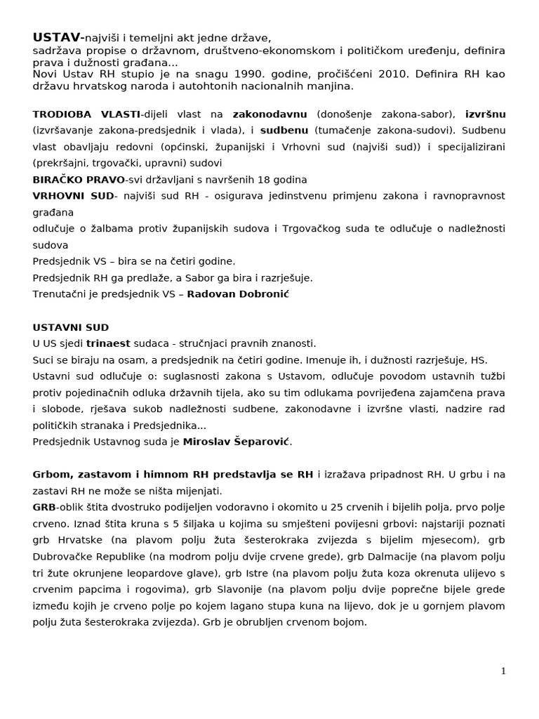 Usmeni Strucni 2018 | PDF