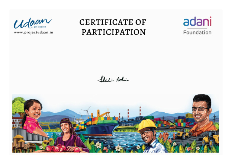 Dhanush S Certificate of Appreiciation | PDF | Technology & Engineering