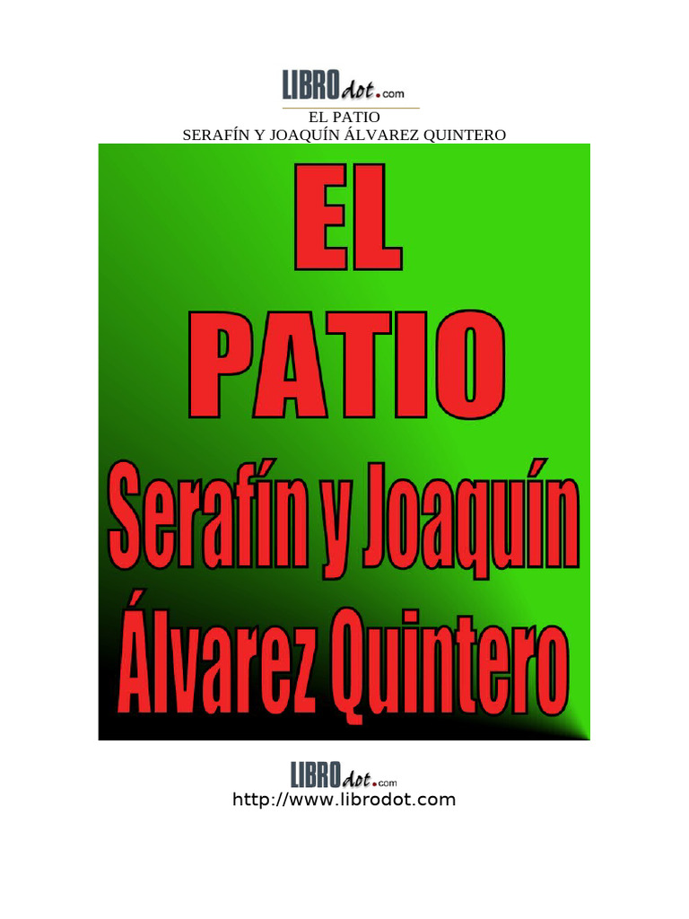 El Patio | PDF | Novela negra, policíaca y suspenso