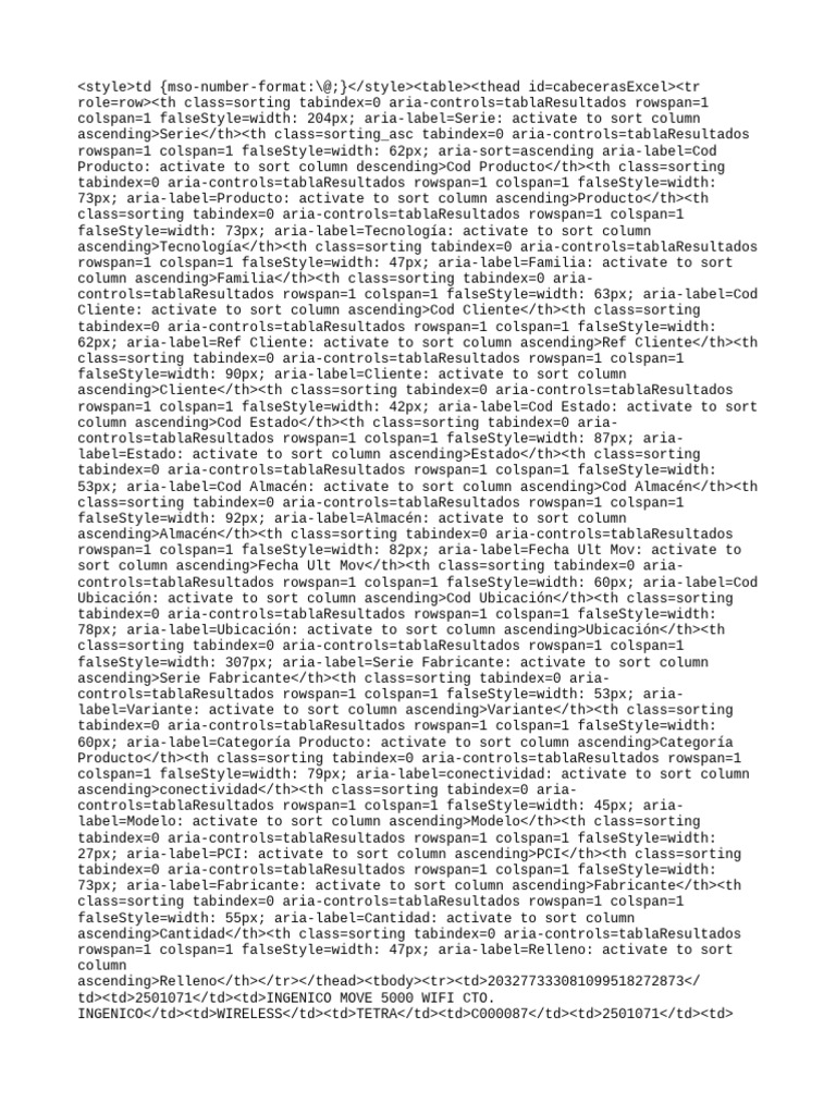 Consulta Stock 1727946931563 20241003 1115 | PDF | Radio definida por software | Estándares de ...