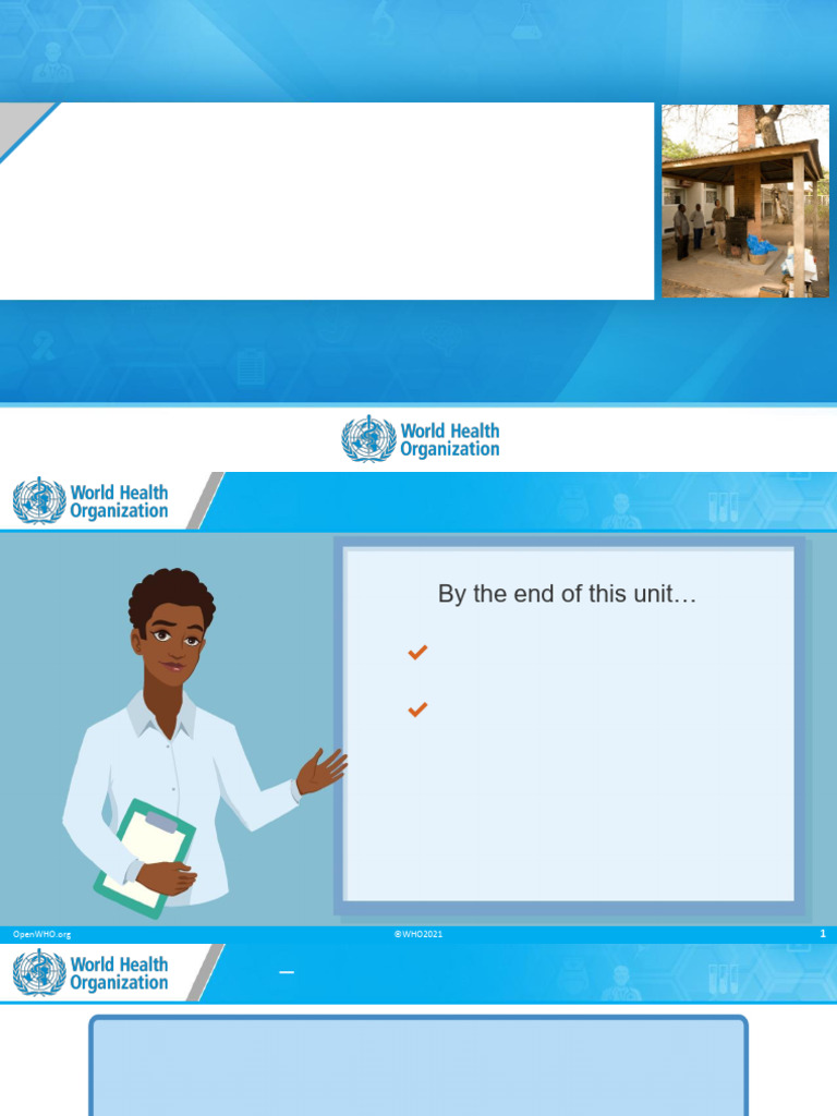 WHO MOOC Monkeypox Module 3 Unit B en | PDF | Hygiene | Personal ...