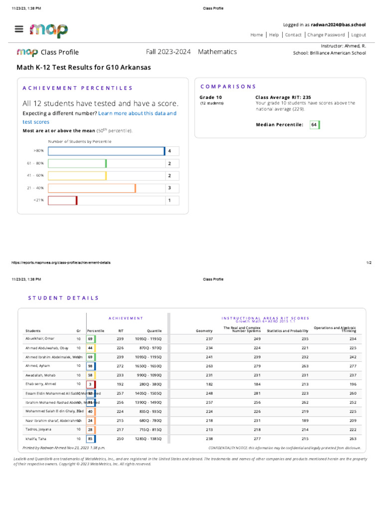 Math (1) | PDF | Percentile | Mathematics
