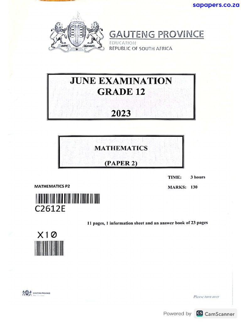 2023 GP June P2 QP | PDF