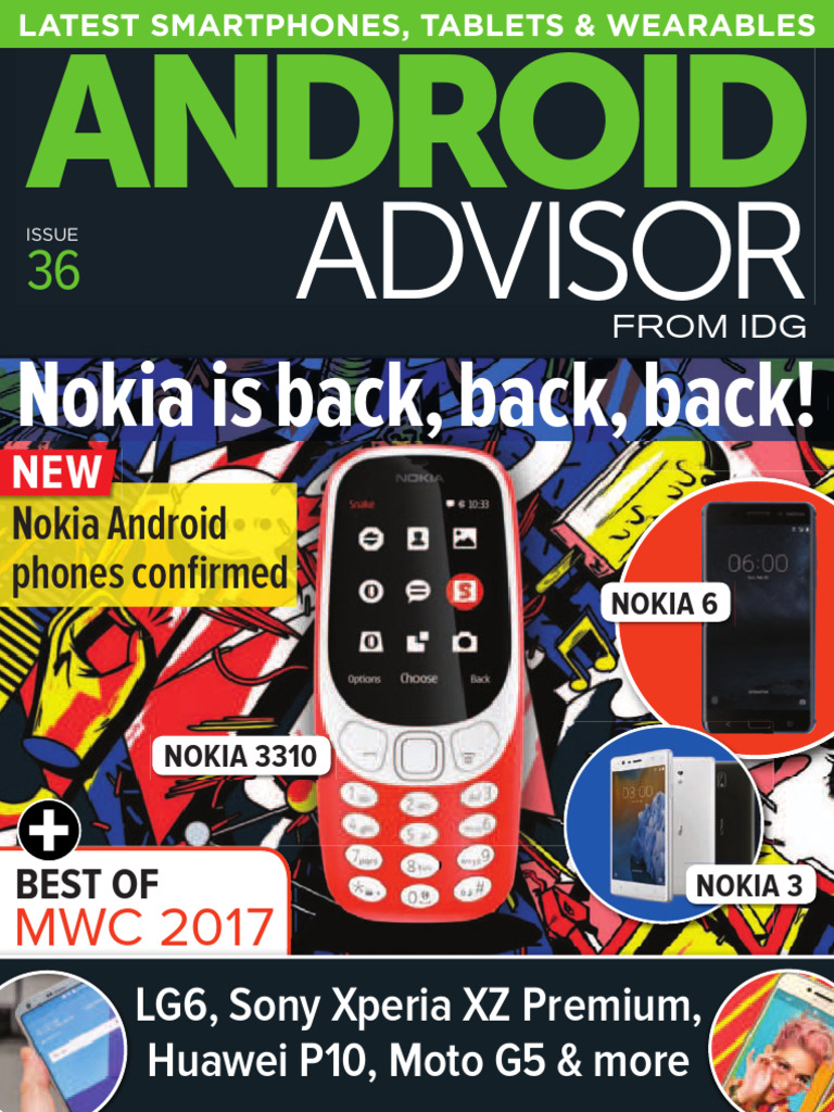 Android Advisor 36 - 2017 UK | PDF | Smartphone | Android (Operating System)