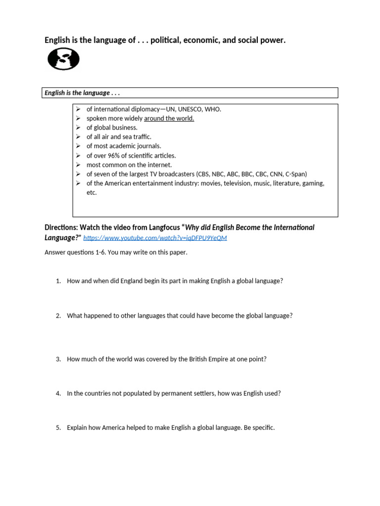 Crystal and Langfocus video questions paper 4 q 1 | PDF