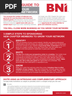 BNI 1-2-1 - Bio Sheet Format | PDF | Knowledge | Cognitive Science