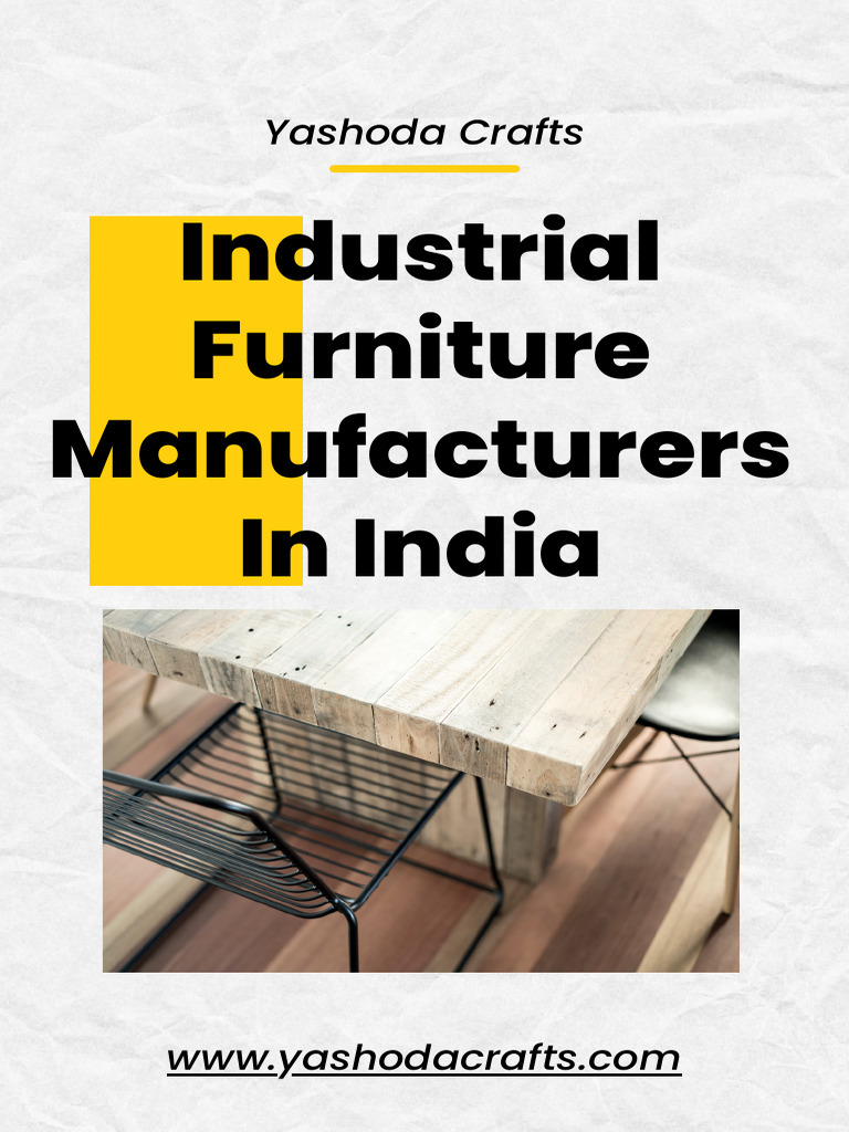 30 Industrial Furniture Manufacturers in India | PDF | Furniture