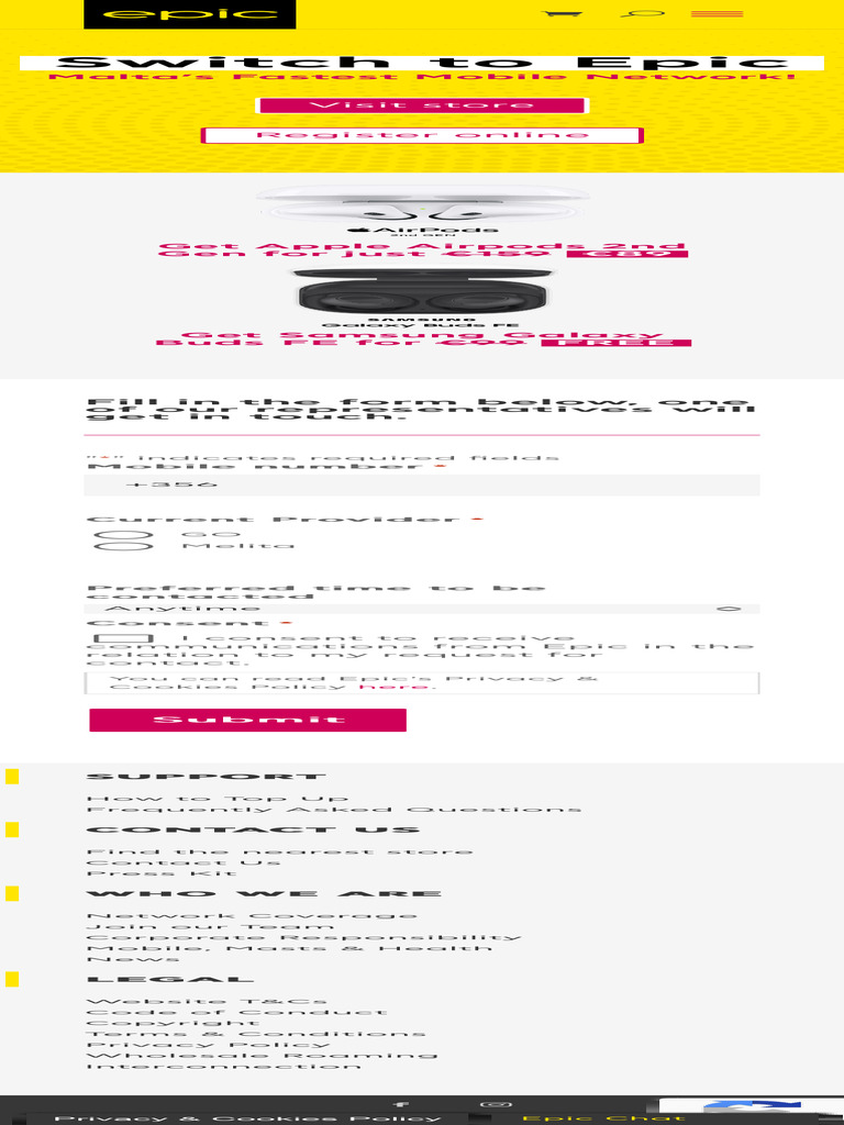 Switch to epic epic | PDF