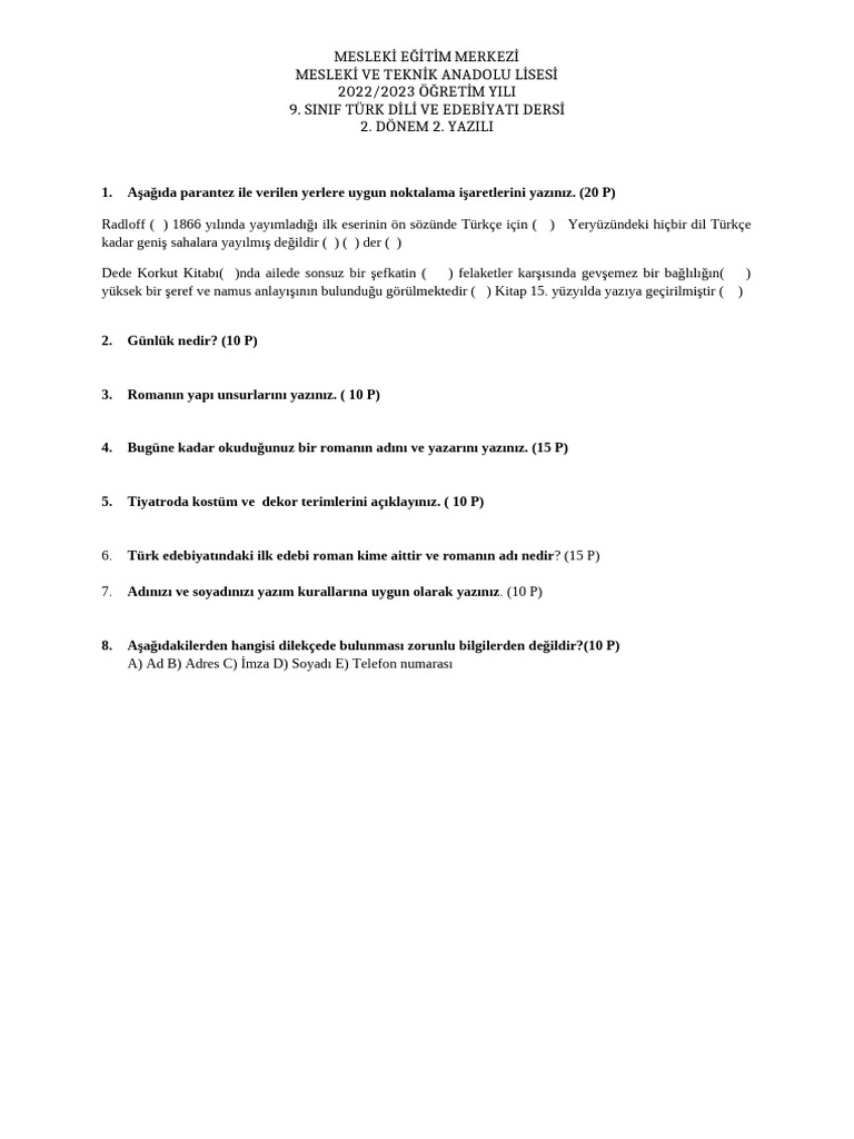 MESEM 9 - 2d 2y | PDF