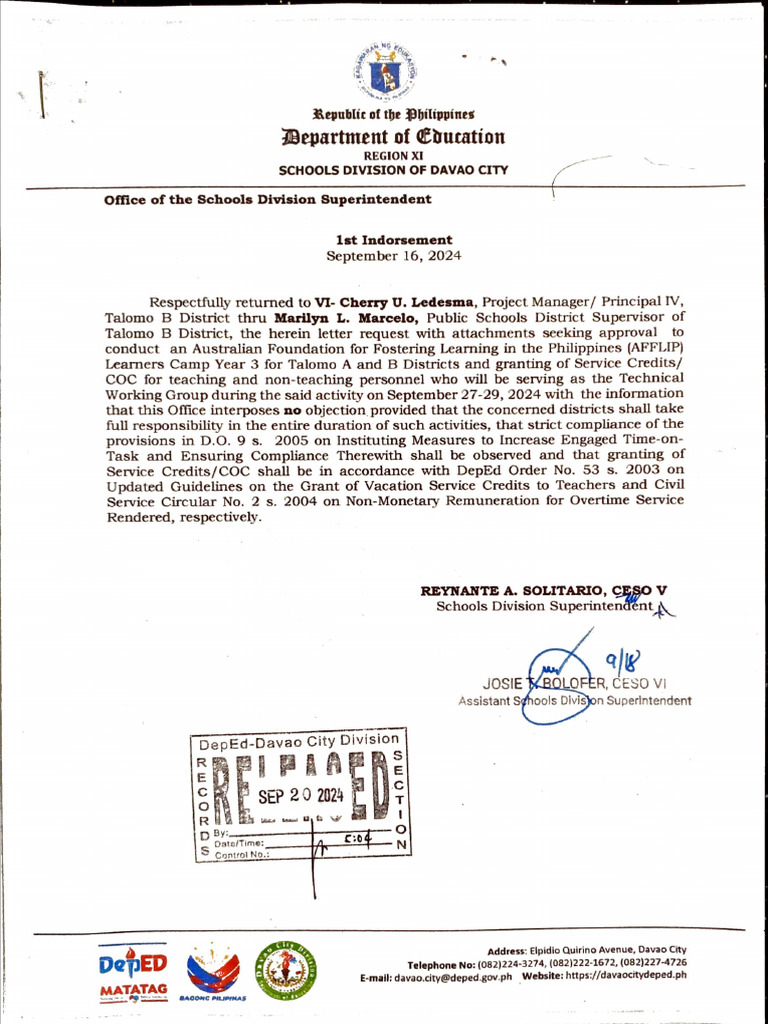 Afflip Memo English Only | PDF