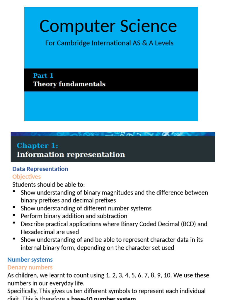 Binary and Hexadecimal Basics | PDF | Bit | Decimal