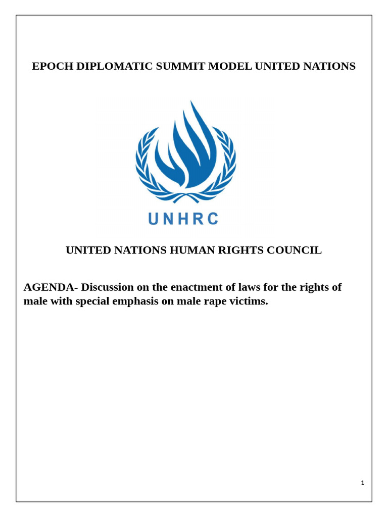 UNHRC | PDF | Human Rights | Sexual Violence