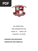 Lo GR10 Notes Term 3 2021 | PDF | Adolescence | Behavioural Sciences