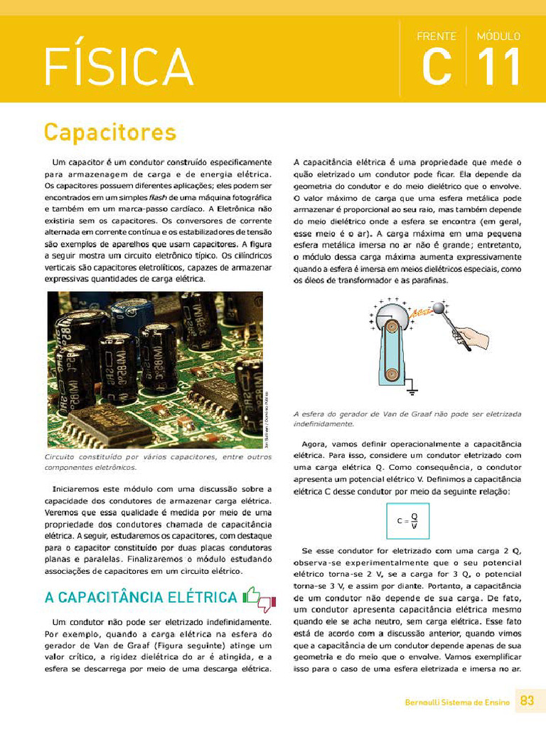 C010 Capacitores | PDF