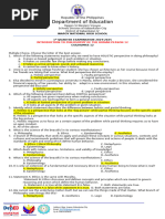 GST203 Philosophy and Logic Questions | PDF | Logic | Argument