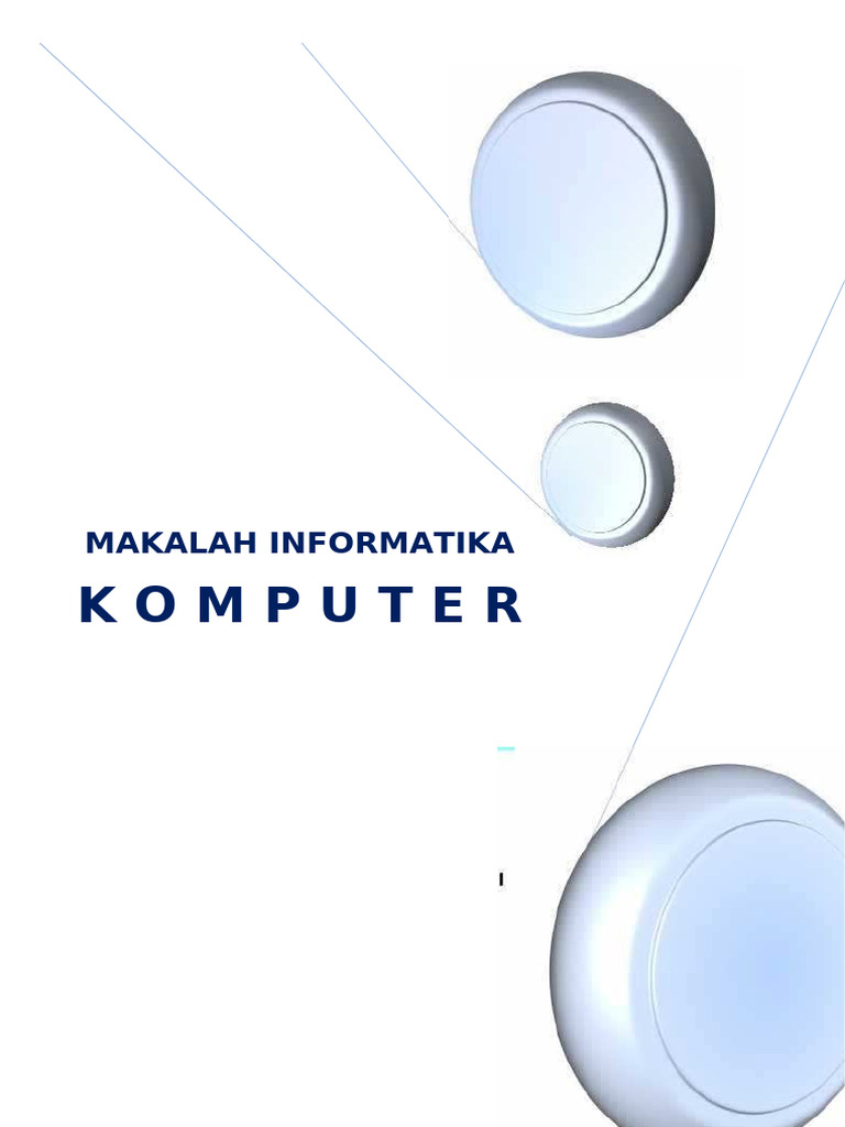 Makalah Pendidikan Teknologi Informatika | PDF