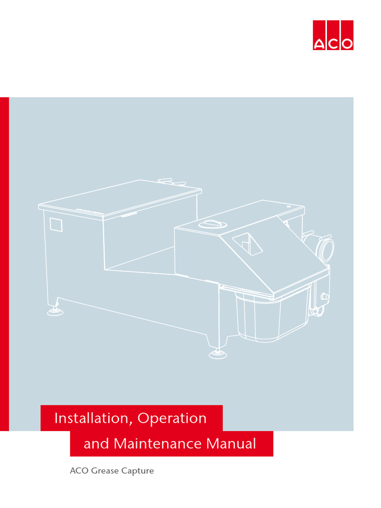 Aco Installation Manual | PDF | Valve | Hydraulic Engineering