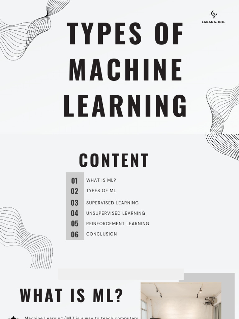 Types of Machine Learning | PDF
