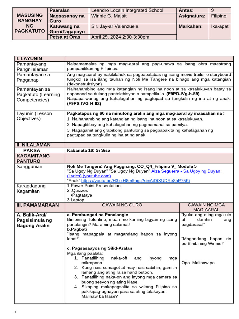 Final Demo Si - Sisa | PDF