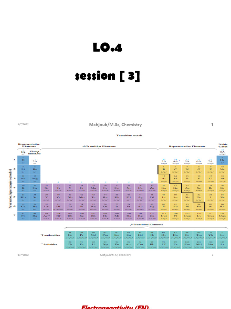 LO4 Part Two Mahjoub | PDF | Chemistry | Chemical Compounds