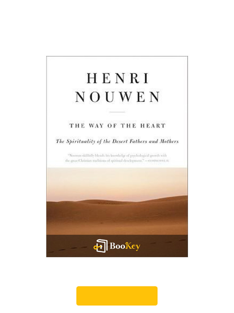 the-way-of-the-heart | PDF | Solitude | Spirituality