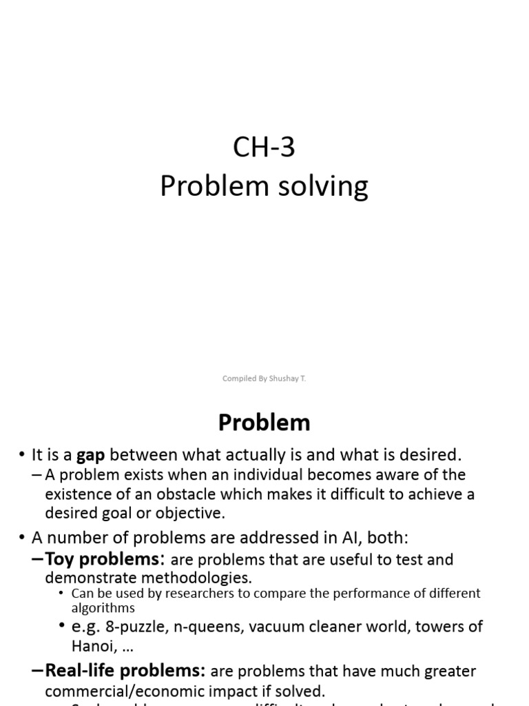 Ai CH-3 | PDF | Applied Mathematics | Algorithms And Data Structures