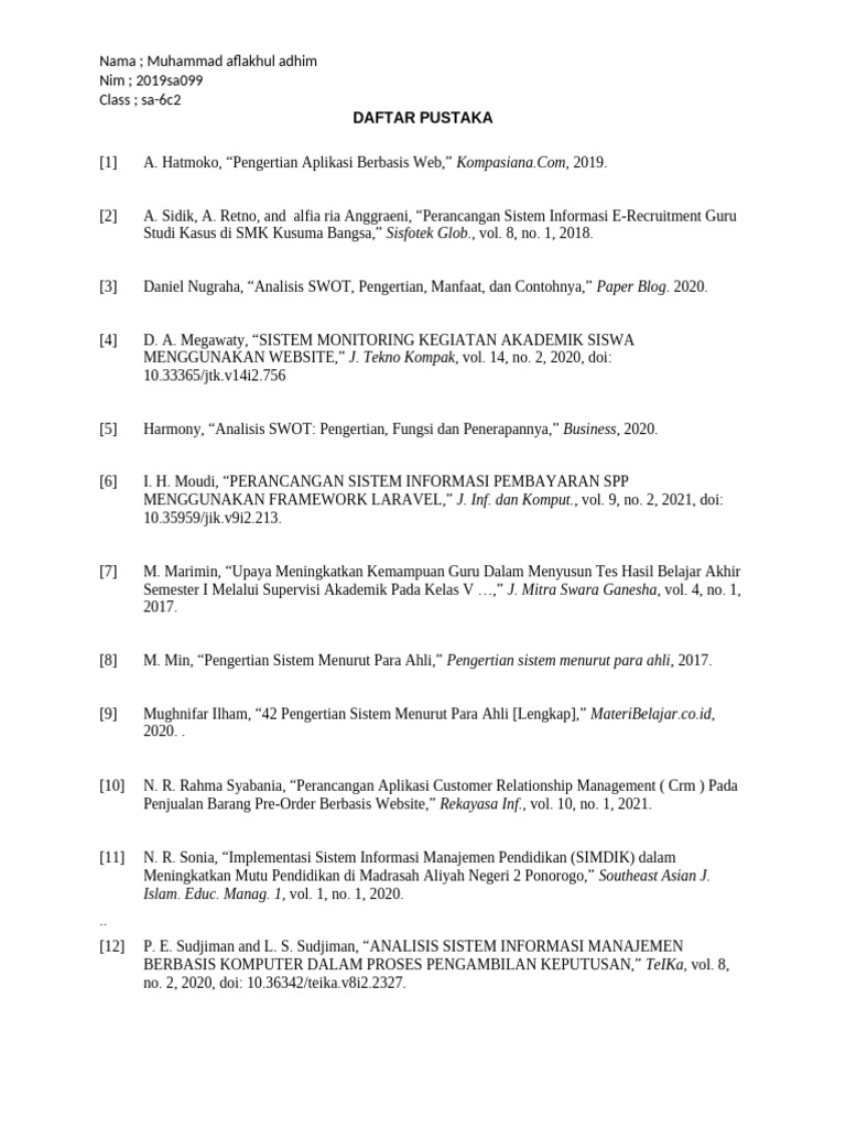 DAFTAR PUSTAKA Metopen | PDF