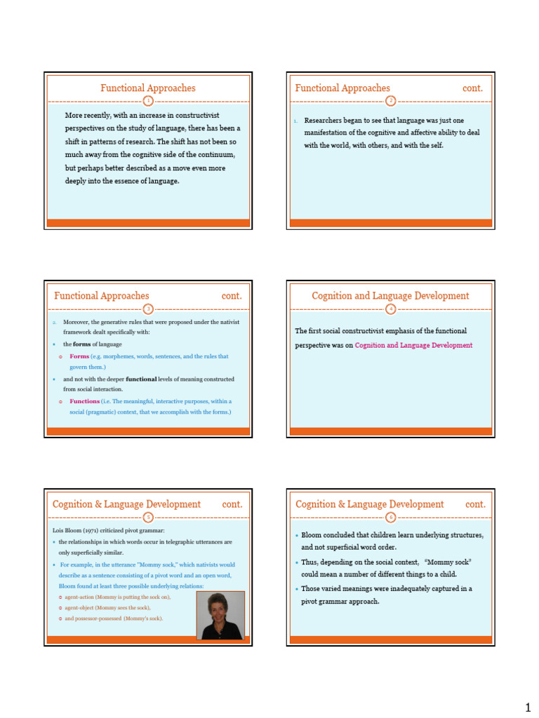 Chapter 2-Part2 | PDF | Language Development | Language Acquisition