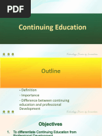 Continuing Professional Development Guidance 06 25 | PDF | Professional ...