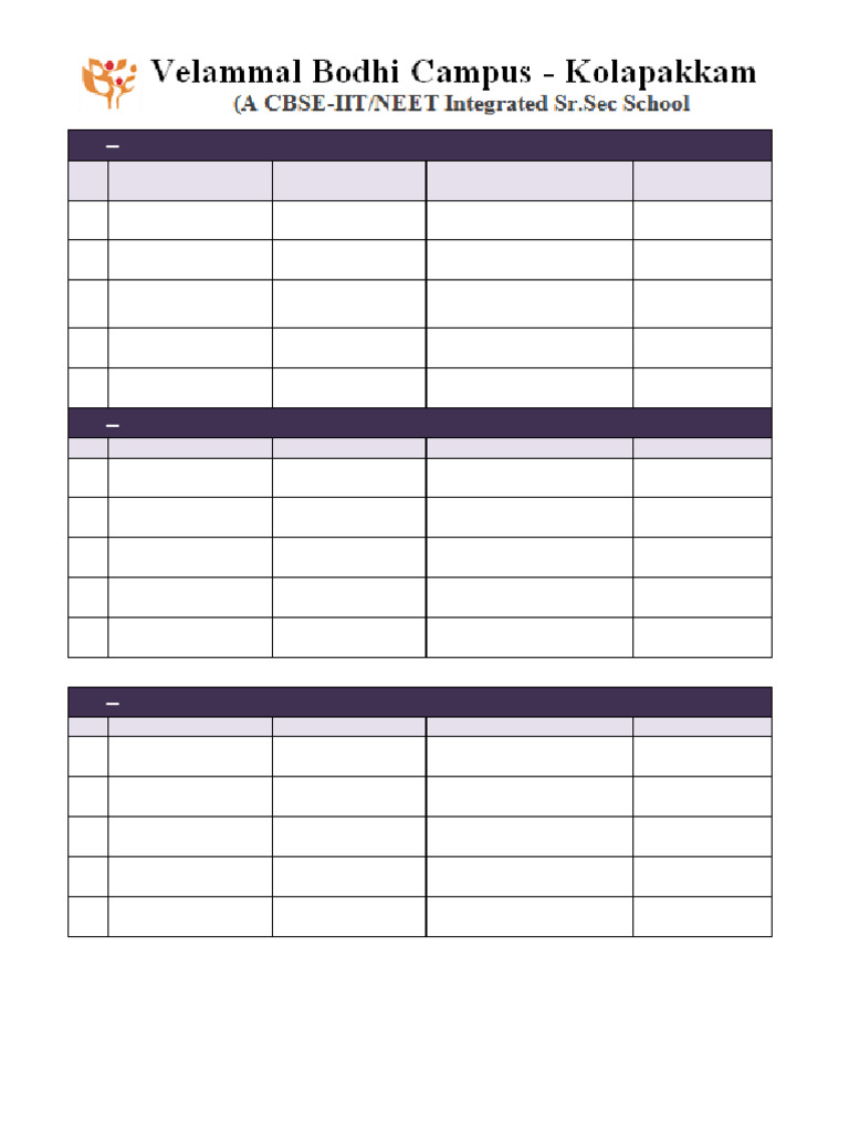 XII - CBSE Board Revision module 2024-25 (ONE THIRD AND FULL PORTION TIME TABLE)-1 | PDF ...