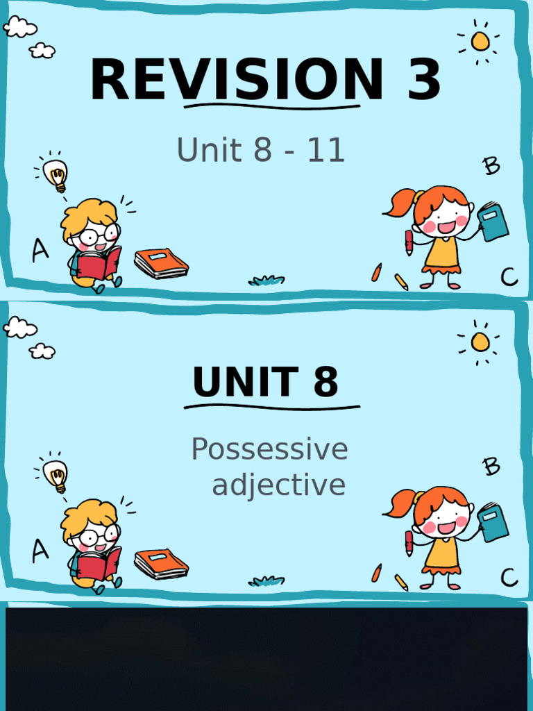 Oxford Grammar For School 1 - Revision3 U8-11 | PDF