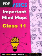 Physics Class XI All Chapters MindMaps | PDF