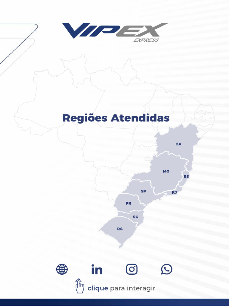 Vipex Cidades Atendidas | PDF