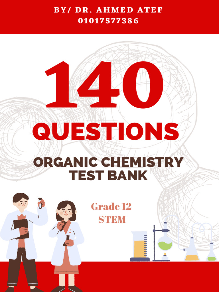 Organic Chemistry Test Bank Questions | PDF | Isomer | Alkene